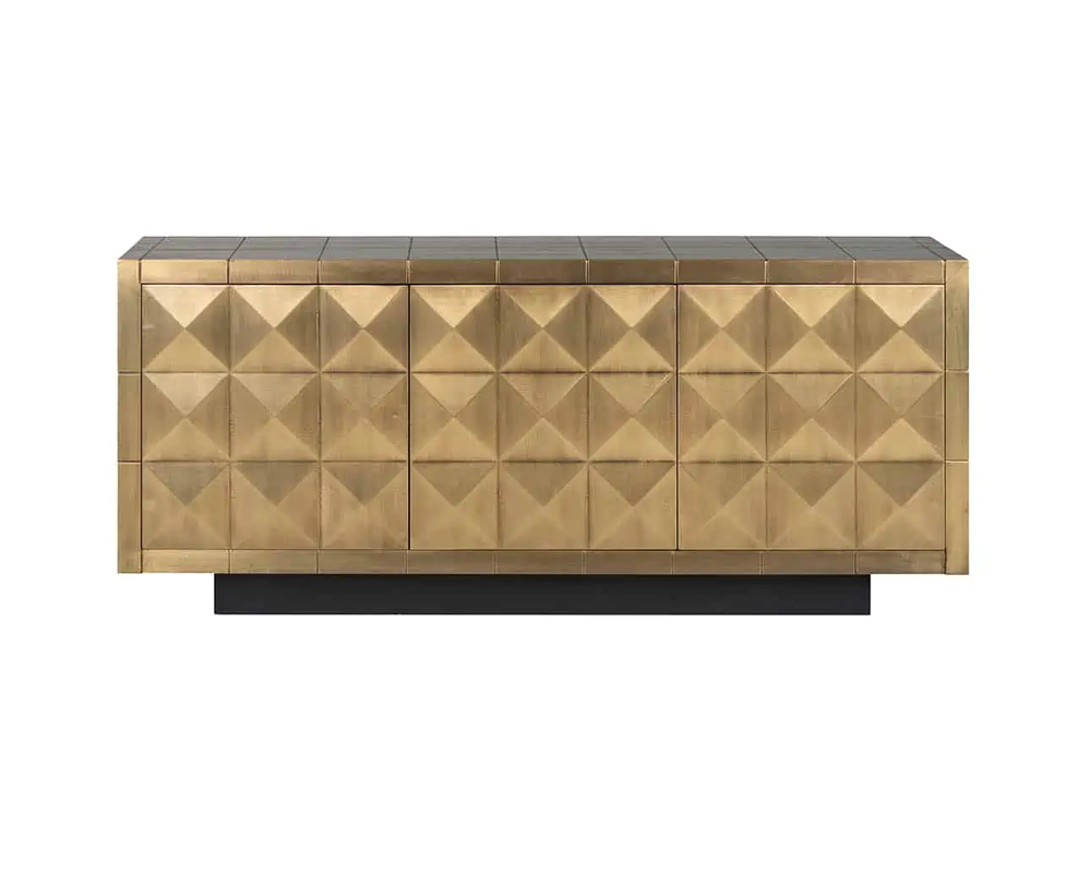 Buy Collada Gold 3 Door Sideboard Online in London, UK | Denelli Italia