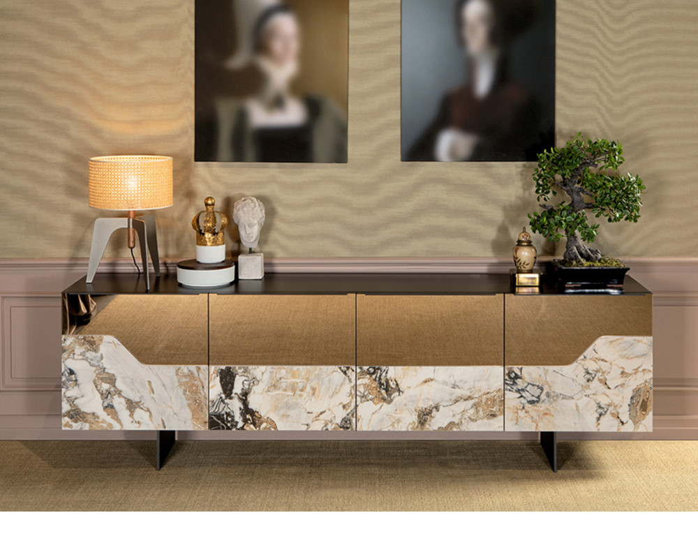 Buy Cannes Marble Sideboard Online in London, UK | Denelli Italia