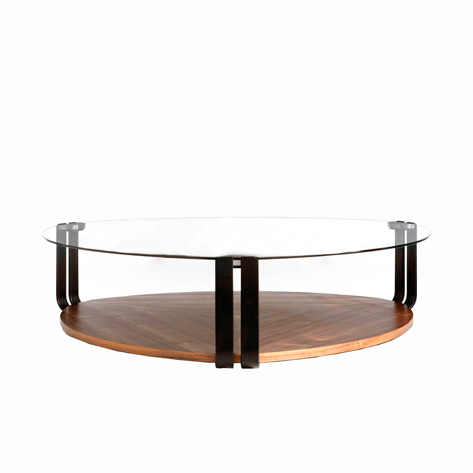 Buy Karma Triangular Coffee Table In Walnut Online in London, UK ...