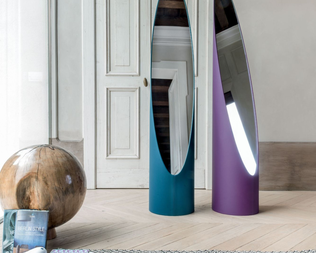 Buy Wedge Floor Mirror Online in London, UK | Denelli Italia