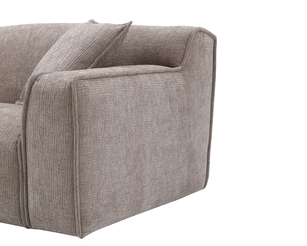 Buy Lago Fabric Chaise Corner Sofa Online in London, UK | Denelli Italia