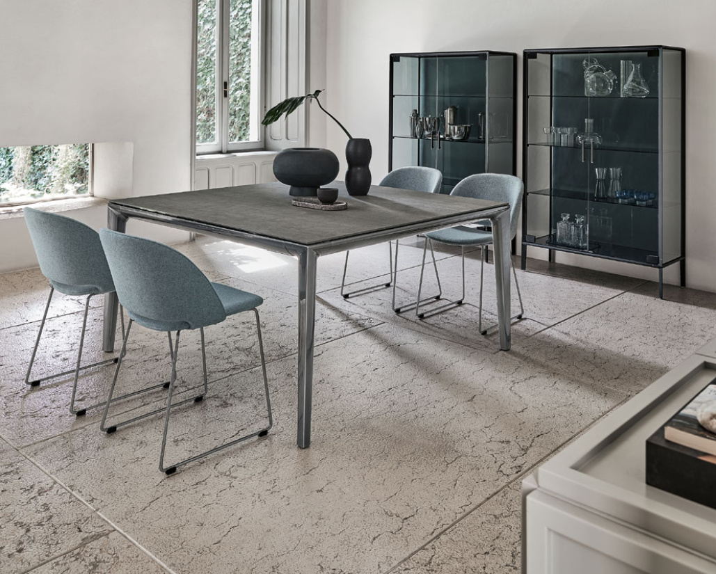 Buy Duke Square Ceramic Dining Table Online in London, UK | Denelli Italia