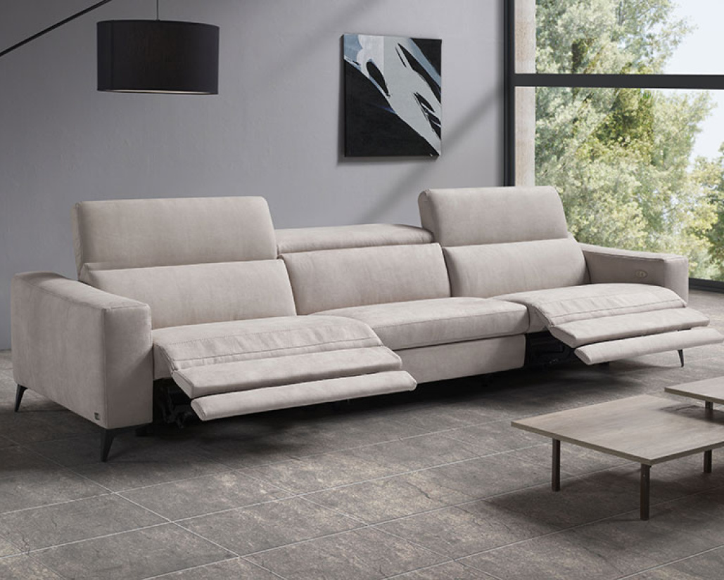 Buy Edna 5 Seater Recliner Sofa Online in London, UK | Denelli Italia