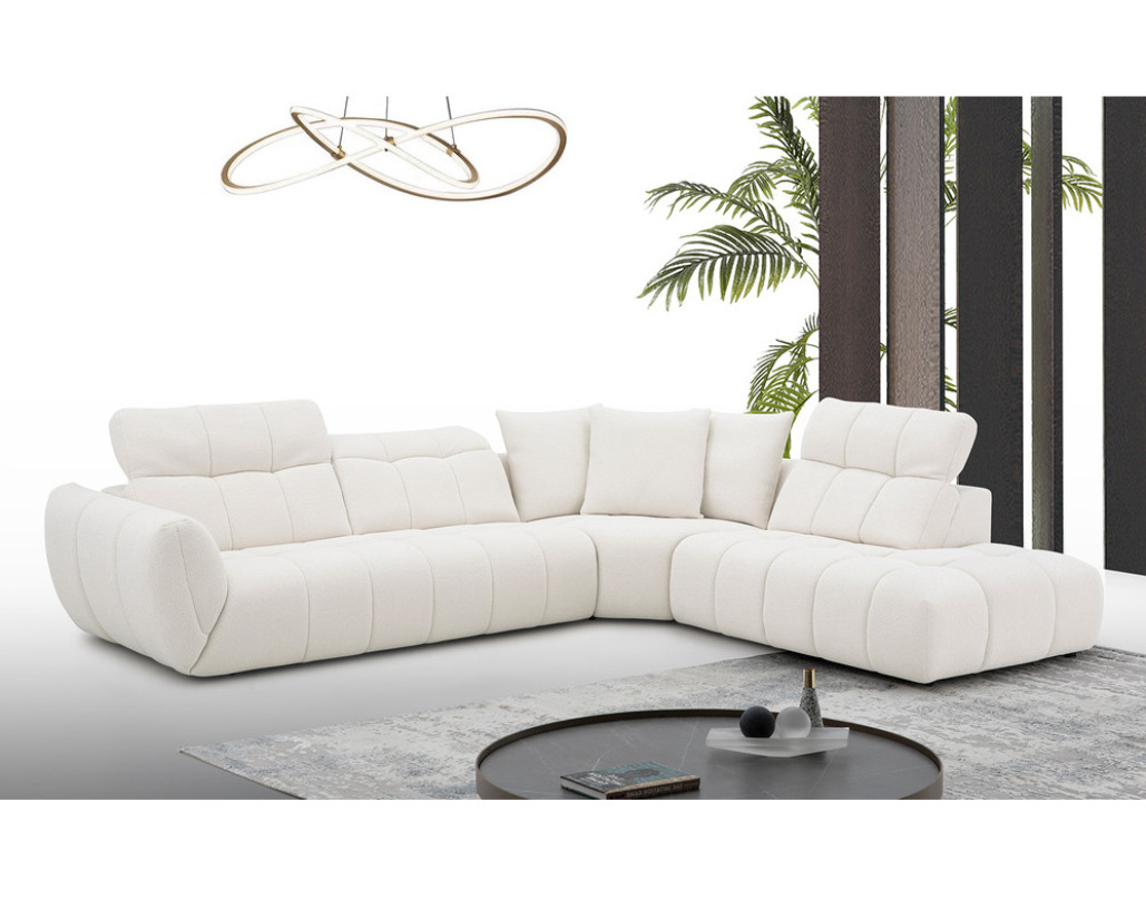 Buy Galaxy Fabric Corner Sofa Online in London, UK | Denelli Italia