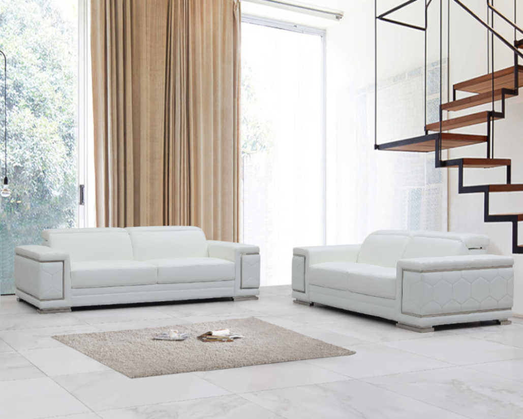 Buy Ruby Leather Sofa Online in London, UK | Denelli Italia