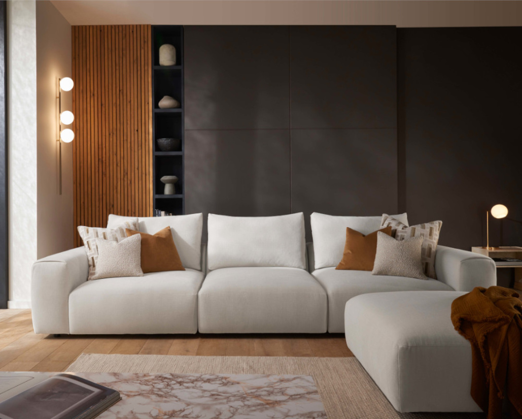 Buy Wodge 6 Seater Sofa Online in London, UK | Denelli Italia