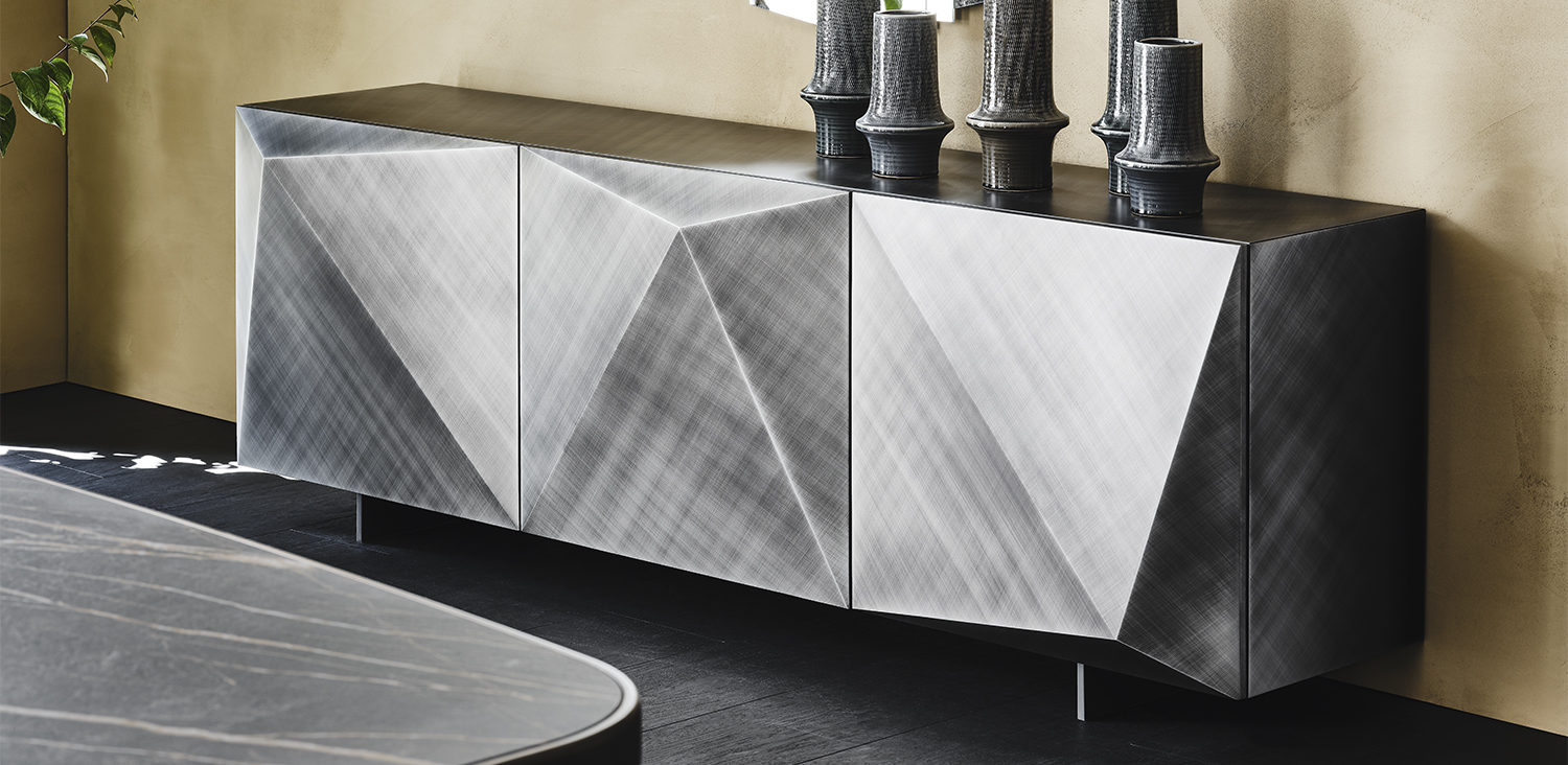 Buy Kayak Brushed Grey Sideboard Online in London, UK | Denelli Italia