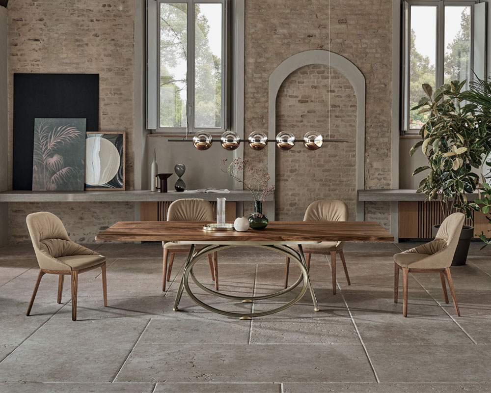 Buy Louis Wood Table Online in London, UK | Denelli Italia