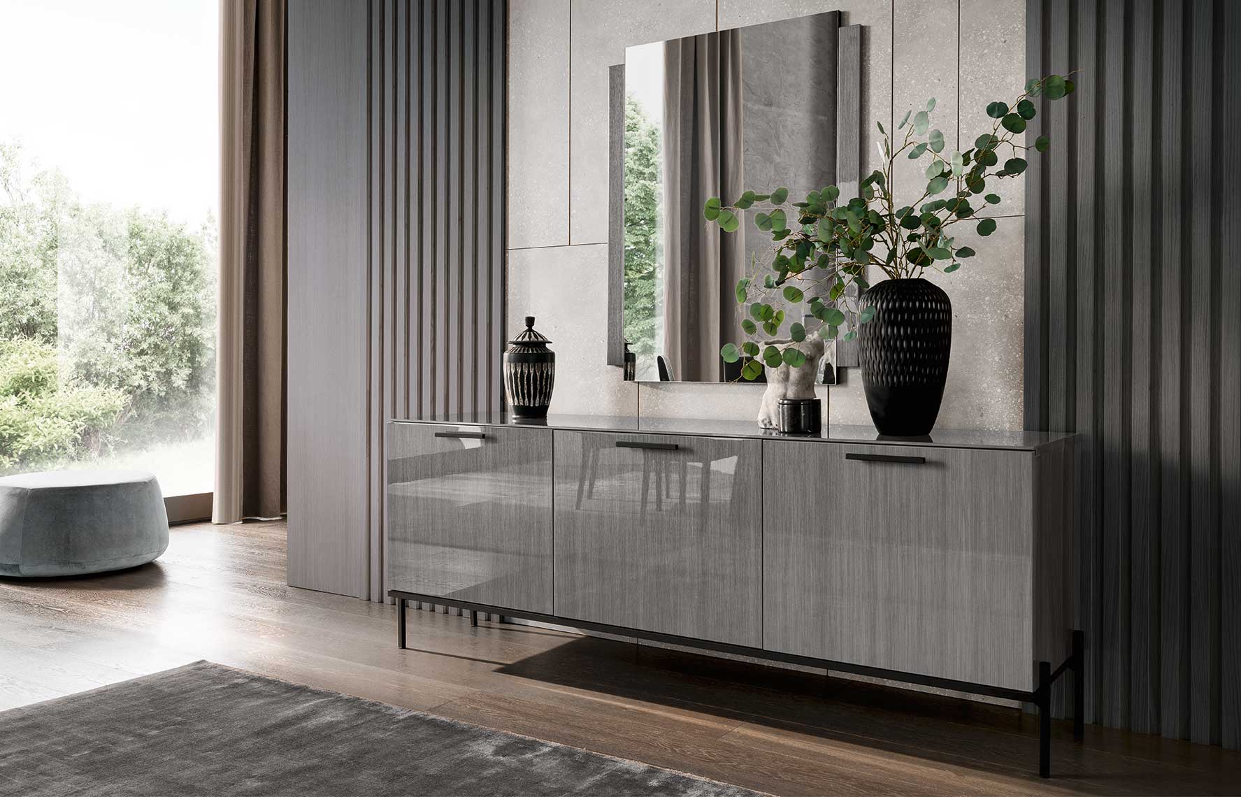 Buy Nova 3 Door Sideboard Online in London, UK | Denelli Italia
