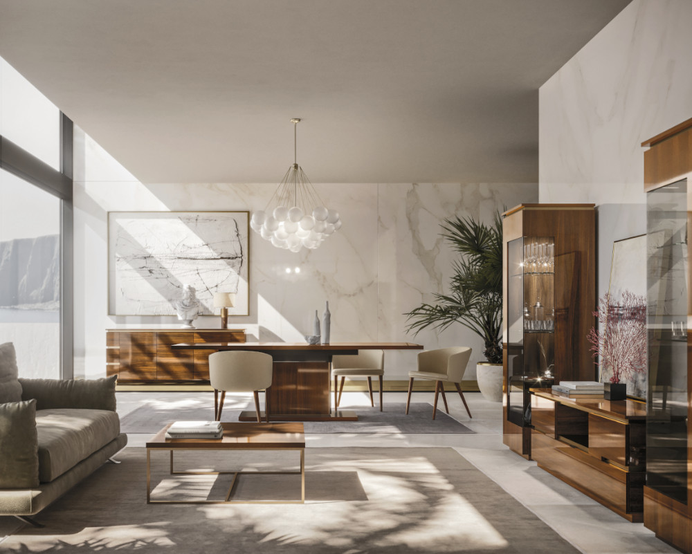 Buy Panama Extending Dining Table Online in London, UK | Denelli Italia